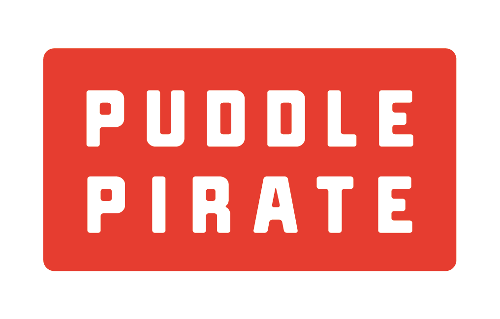 Puddle Pirate Patch Red – Puddle Pirate Co.