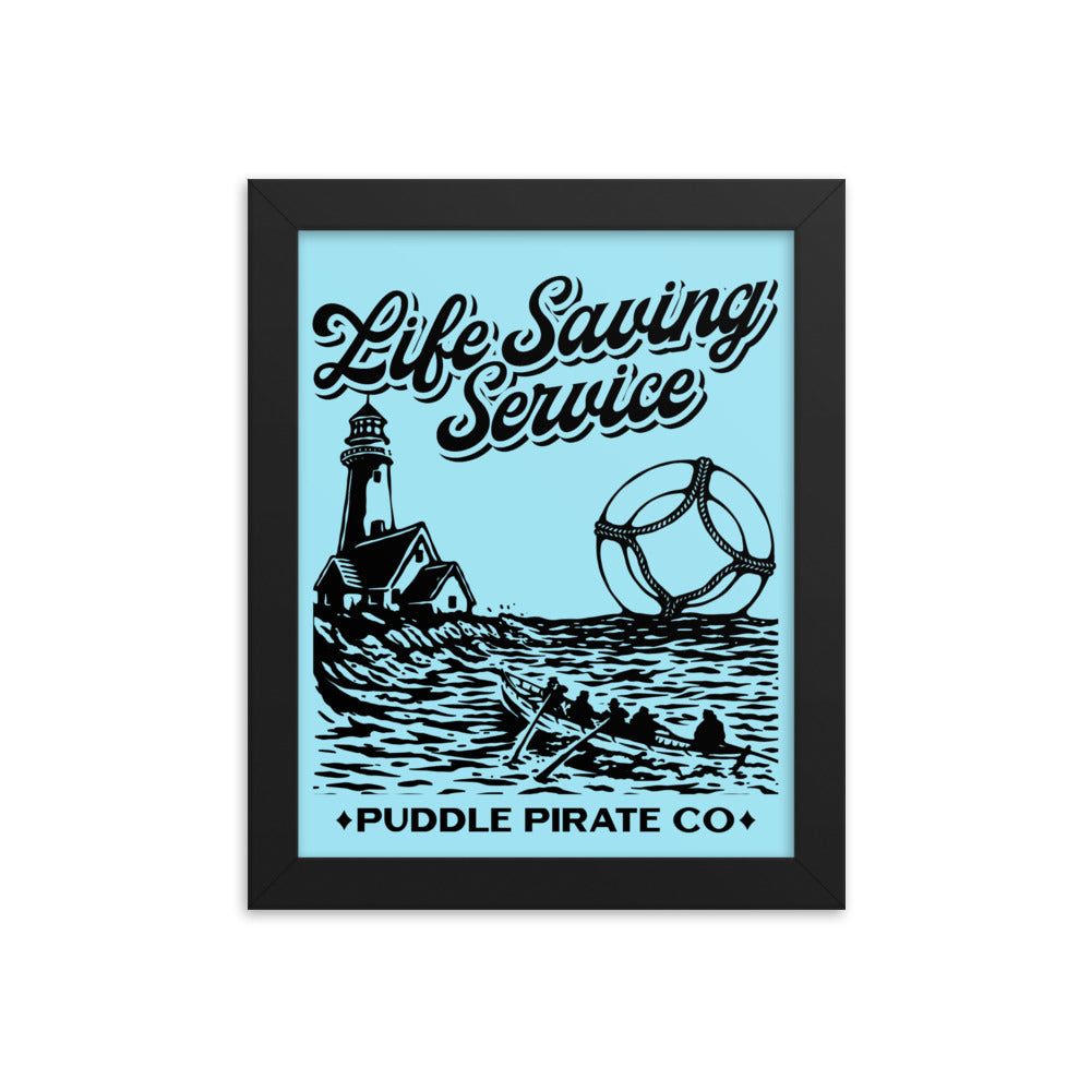 Life Saving Service Poster – Puddle Pirate Co.