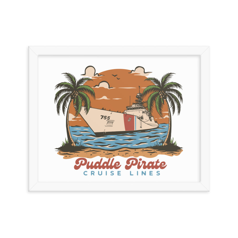 PP Cruise Lines Poster – Puddle Pirate Co.