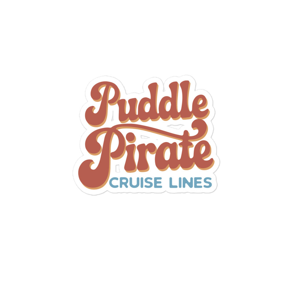 PP Cruise Line Sticker – Puddle Pirate Co.